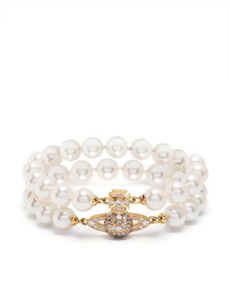 Vivienne Westwood bracelet Graziella - Blanc