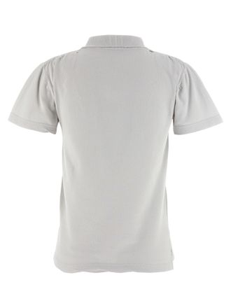 Balenciaga Womens Gray Cotton Polo Shirt