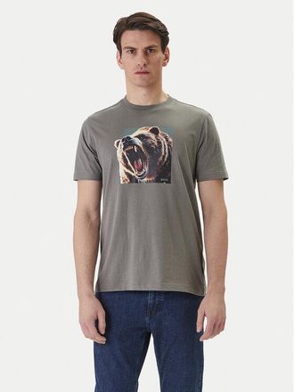HUGO BOSS T-Shirt Dobermann 50558965 Grau Regular Fit
