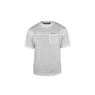 Palm Angels Cotton T-Shirt - - Tops - Herren - Wei&szlig; - S