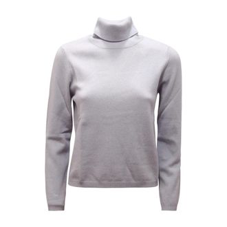 KANGRA Kaschmir Rollkragenpullover Made in Italy - - Knitwear - Damen - Blau - XS