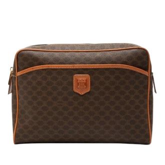 Celine Pre-owned Canvas Clutch - - Pre-owned - Damen - Braun - ONE SIZE
