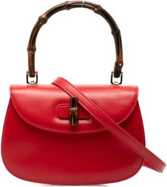 Gucci Pre-owned Bamboo Night - Femme - Pre-owned - Rouge - Taille: ONE Size