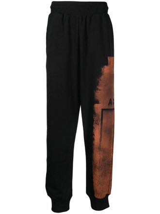 A-Cold-Wall* pantalon de jogging &agrave; effet d&eacute;lav&eacute; - Noir