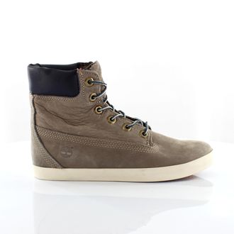 Timberland 6 Zoll Glastenbury Grey Nubuck Leder Schn&uuml;re -up -Frauenstiefel 8638a