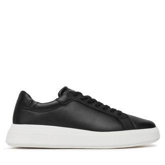Calvin Klein Sneakers Calvin Klein Low Top Lace Up Lth HM0HM01016 Schwarz