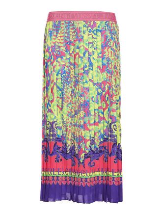 Versace Jeans Couture Jupe Midi - Multicolore