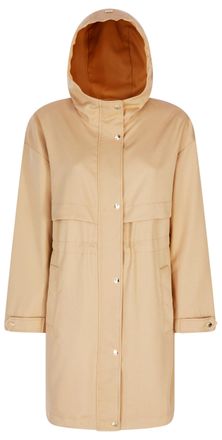 Geox Womens W TOPAZIO Parka Jacket, Nougat, 38