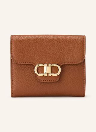 Ferragamo Ferragamo Geldb&ouml;rse Gancio braun