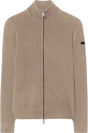 Roberto Ricci Design Velvet Rave Full Zip Knit - - Knitwear - Herren - Beige - L