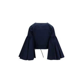 Jacquemus Womens Blue Cotton Shirt