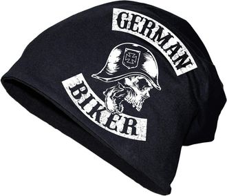 Spass Kostet Herren Long Beanie Biker Germany Logo MC Chopper Slouch m&auml;nner m&uuml;tzen