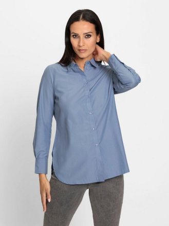 Heine Klassische Bluse Hemdbluse Langarm