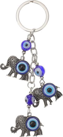 BESPORTBLE Blauer B&ouml;ser Blick Schl&uuml;sselanh&auml;nger Blaues Auge Elefanten T&uuml;rkischer Gl&uuml;cksbringer Schl&uuml;sselbund Legierung Anh&auml;nger Taschenanh&auml;nger Einweihungsparty 