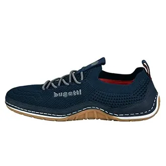 Bugatti Homme Blast Mocassin, Bleu foncé, 44 EU