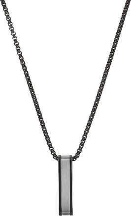 Tom Tailor Tom Tailor Kette mit Anh&auml;nger f&uuml;r Herren, Edelstahl, 55+5 cm, Bicolor, Geschenkidee, Halsschmuck, Herrenschmuck, 2100682