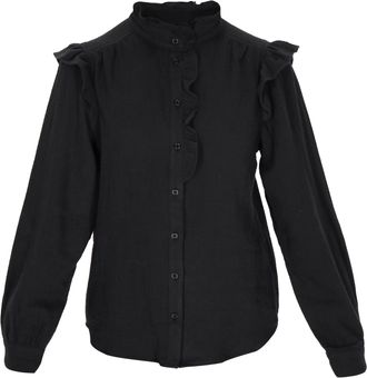 Mymo Hemd Frauen Schwarz