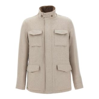 Barba Homme, Vestes, Beige, Taille: 2XL Barba Vestes Beige