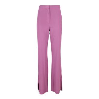 Remain Glanzende Jersey-Top - - Trousers - Damen - Rosa - M
