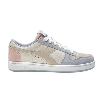 Diadora Multicolor Suede Retro Basketballschuh - - Shoes - Damen - Mehrfarbig - 38 EU