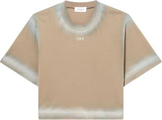 Off-white Femme, Tops, Beige, Taille: 40 FR Off White T-shirts et Polos Beige