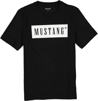 Mustang Jeans Herren T-Shirt schwarz