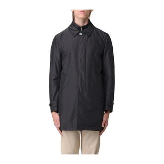Fay Eleganter Morgenmantel - - Jackets - Herren - Schwarzk - 3XL