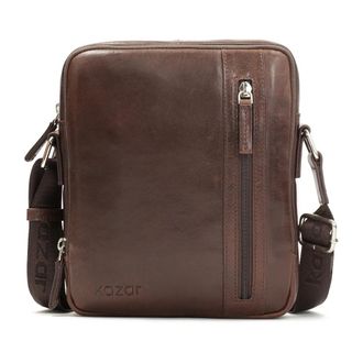 Kazar Braune Leder-Crossbody-Tasche - - Bags - Damen - Braun - ONE SIZE
