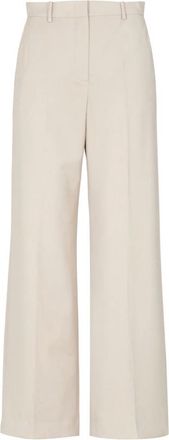 Max Mara Femme, Pantalons, Beige, Taille: 38 FR Pantalon Palazzo