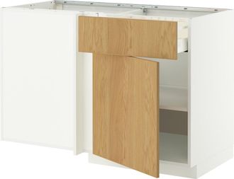 IKEA METOD / MAXIMERA Eckunterschrank mit Schublade+Boden