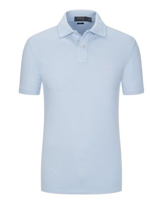 Ralph Lauren Piqu&eacute;-Poloshirt mit Polosreiter-Stickrei, Custom Slim Fit in