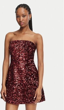 Bardot Bardot Coctailkleid Helene 60027DB Dunkelrot A-Line Fit