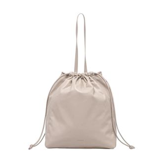 Calvin Klein Polyurethan-Tragetasche mit Innentasche - - Bags - Damen - Beige - ONE SIZE