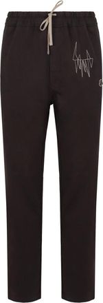 Rick Owens Homme, Pantalons, Gris, Taille: L Pantalon de jogging en coton