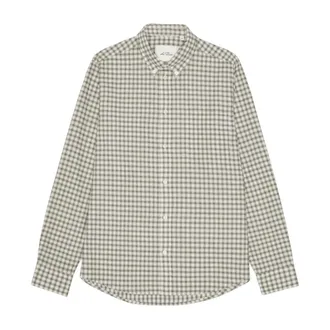 Les Deux Homme, Chemises, Brun, Taille: XL Chemise &agrave; micro-carreaux bicolores