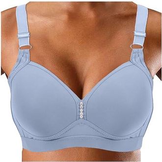 Generic Soutien-gorge 2026 pour femme, grande taille, mince, sans fil, r&eacute;duction de la poitrine lat&eacute;rale, sous-v&ecirc;tements sans couture, pour personnes &acirc;g&eacute;es et