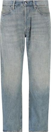 G-Star logo-patch jeans - Blau
