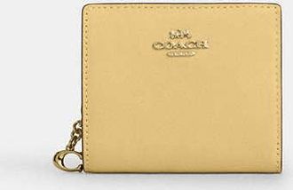 Coach Portemonnaie Mit Druckknopf Und Anh&auml;nger
