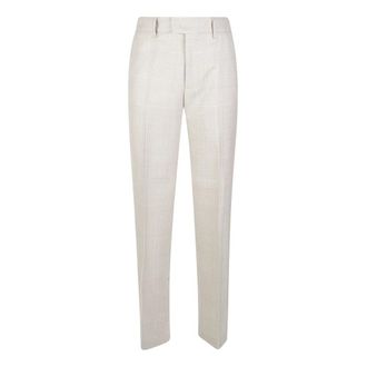 Berwich Ca1435 Gerade geschnittene Hose - - Trousers - Damen - Beige - XS