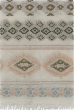 Gerard Darel Etole imprim&eacute; ethnique en coton m&eacute;lang&eacute; - DELIA - Vert Kaki