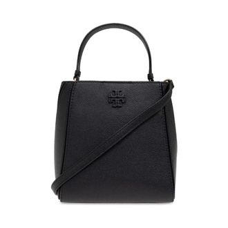 Tory Burch Femme, Sacs, Noir, Taille: ONE Size McGraw Small Bucket Bag