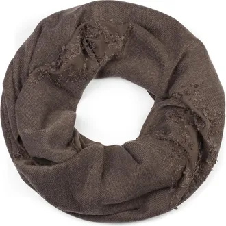 styleBREAKER Schlauchschal Loop Schal Destroyed Look