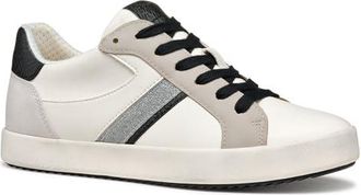 Geox Femme D BLOMIEE C Basket, Optic White/Black, 37 EU