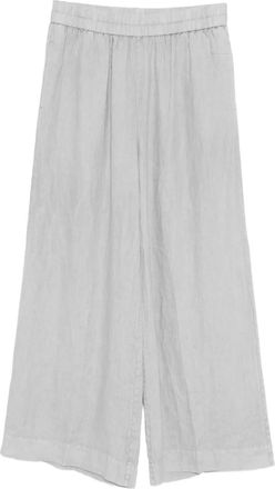 James Perse Leinenhose mit weitem Bein - Grau