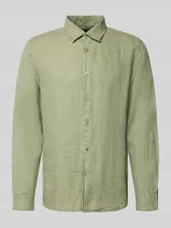 Mc Neal Leinenhemd mit Kentkragen