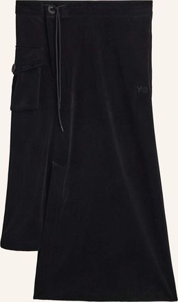 Yohji Yamamoto Y-3 Utility Rock, Cordsamt schwarz