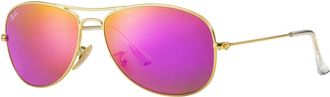 Ray-Ban unisex, Accessoires, Jaune, Taille: ONE Size Rb3362 Cockpit Flash Lunettes de soleil