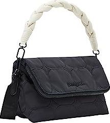 Desigual BOLS_BE RANDOM VENECI Femmes, Noir, Taille unique