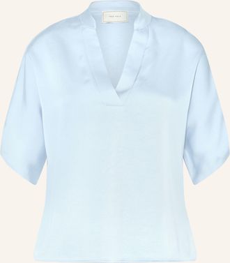 Neo Noir Neo Noir Blusenshirt Anelle Aus Satin blau
