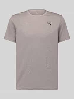 Puma Regular Fit Sport-T-Shirt mit Logo-Print